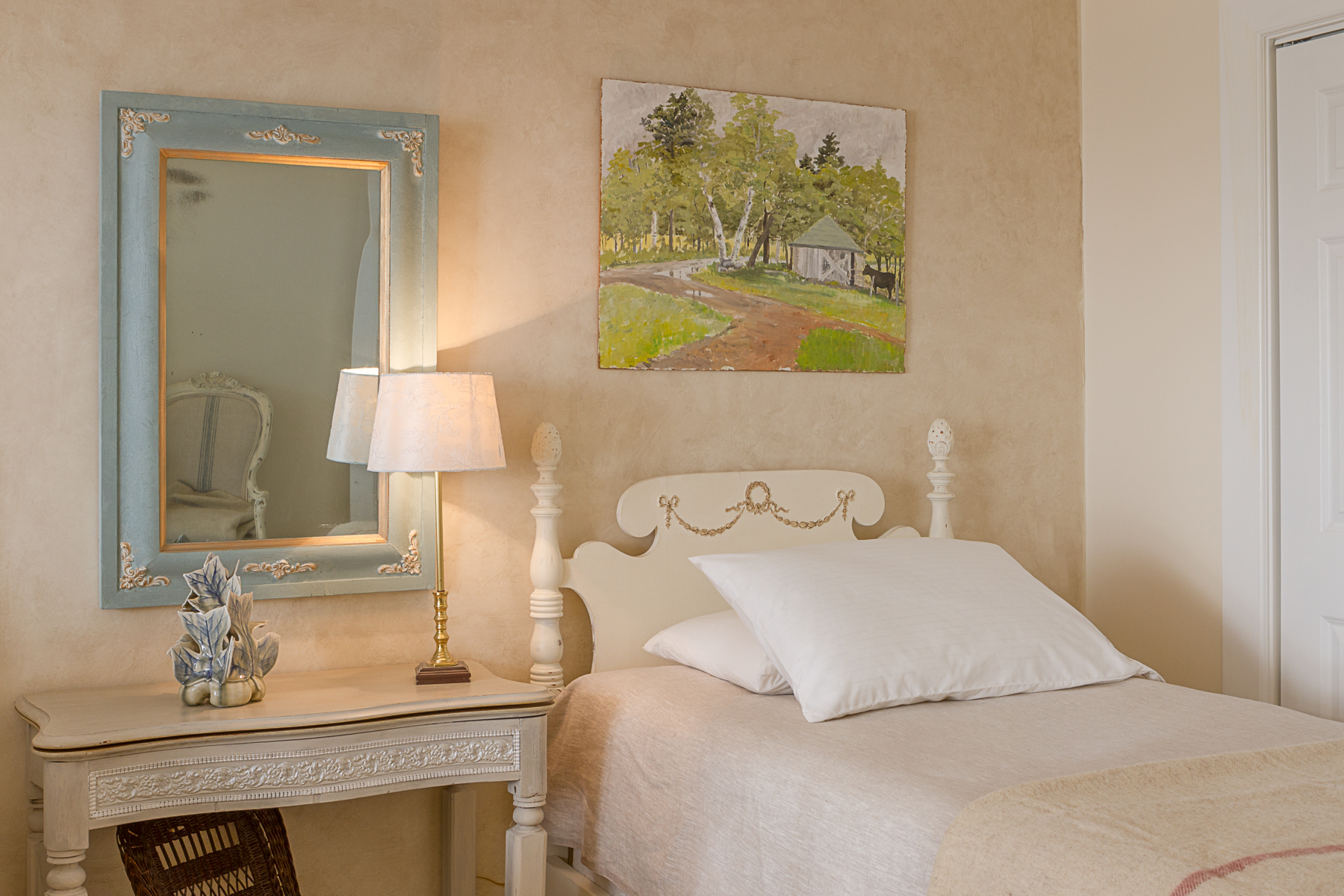 Relaxed French Style Guest Room